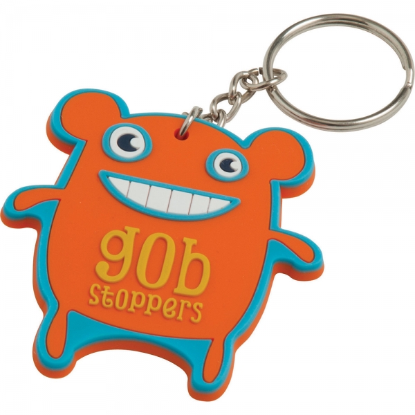 Promo Soft Flexible PVC Keyring | P.A Promotions