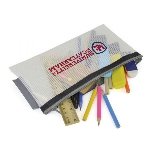 Promotional Crosshatch Pencil Case